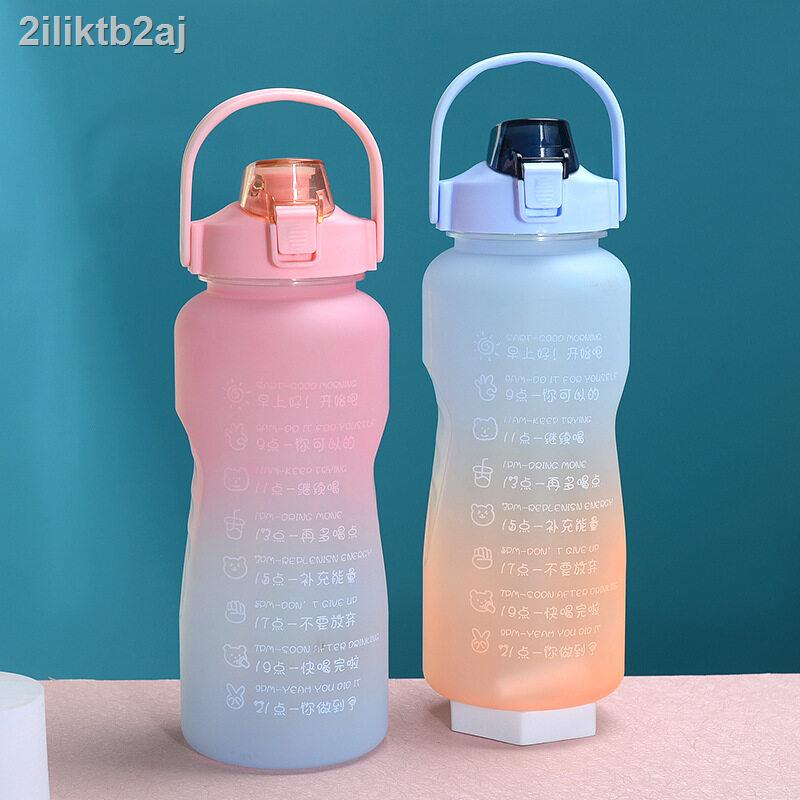 2 Liter Water Bottle Instant Delivery 2 Liters Plastel Color Portable ...