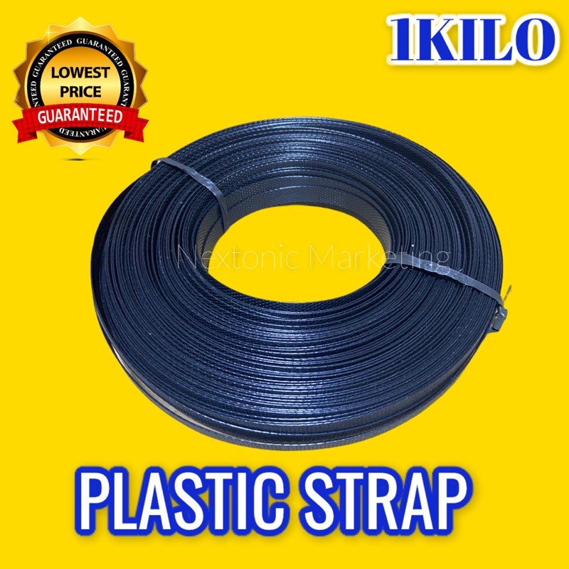 Plastic Strap (1kilo ) Black | Shopee Philippines