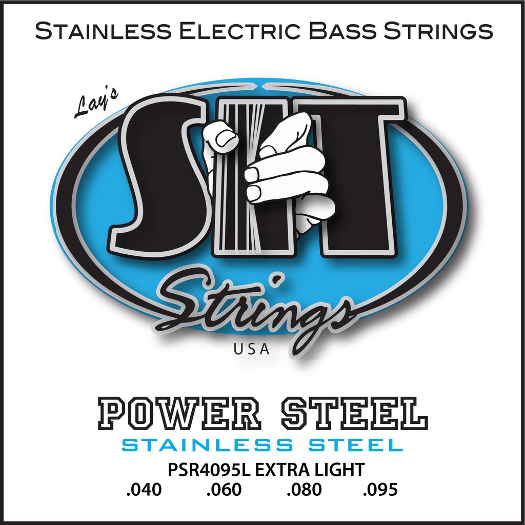 PSR4095L EXTRA LIGHT POWER STEEL STAINLESS BASS SIT STRING | Shopee ...