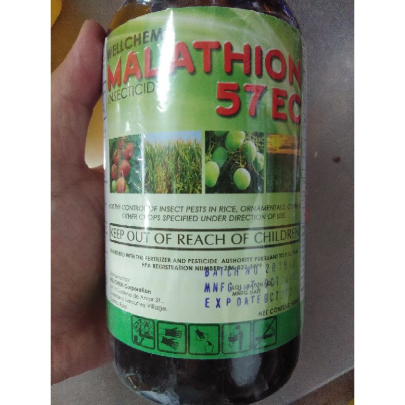 Malathion 57 EC pest control for ornamentals and crops 500ml | Shopee ...