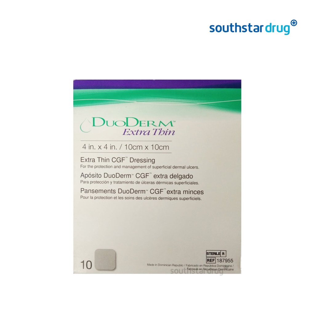 Duoderm Extra Thin Dressing Pad 10 cm x 10 cm | Shopee Philippines