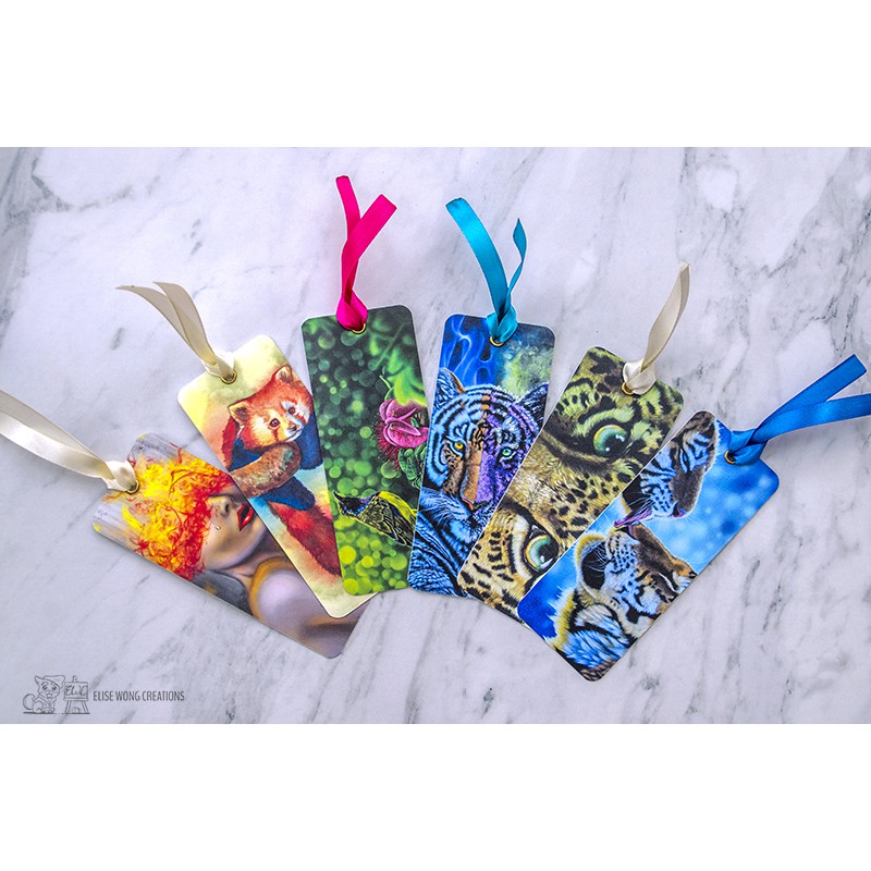 Rectangle Beautiful Matte Bookmarks by local Artist | Shopee Philippines