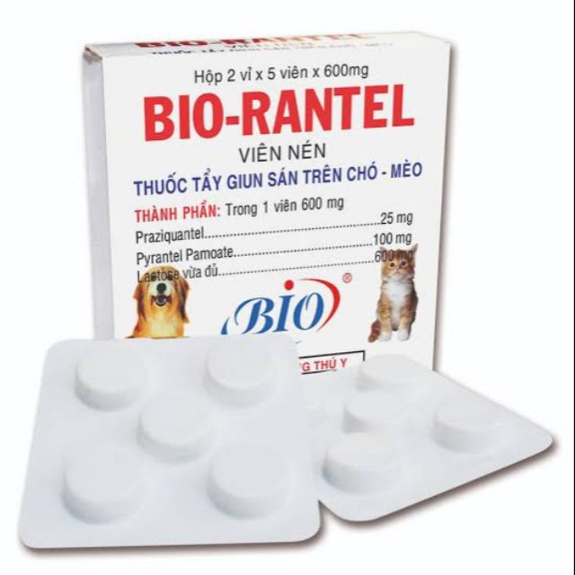 Bio-Rantel Deworming Tablet--Per Tablet | Shopee Philippines