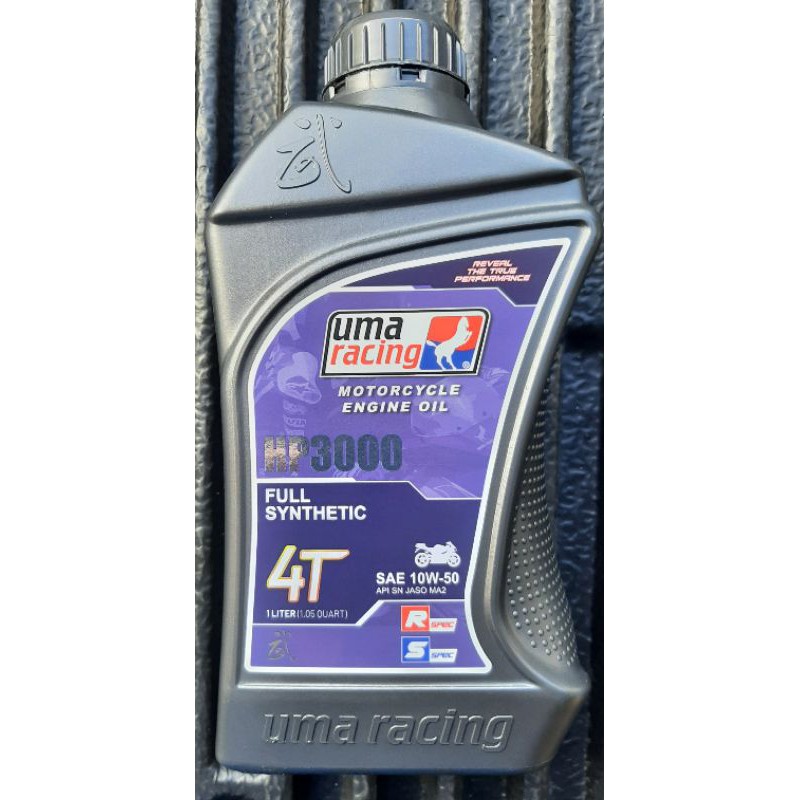 UMA RACING MC ENGINE OIL HP 3000 10W 50 | Shopee Philippines