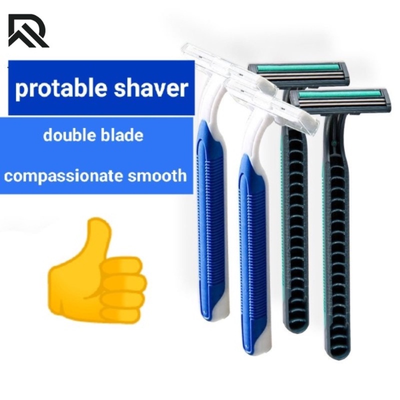 Disposable Manual Double-layer Razor Blades Travel Vintage Shave Men's ...