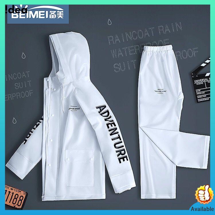 raincoat for men benkia raincoat Fashion split raincoat and rainco ...
