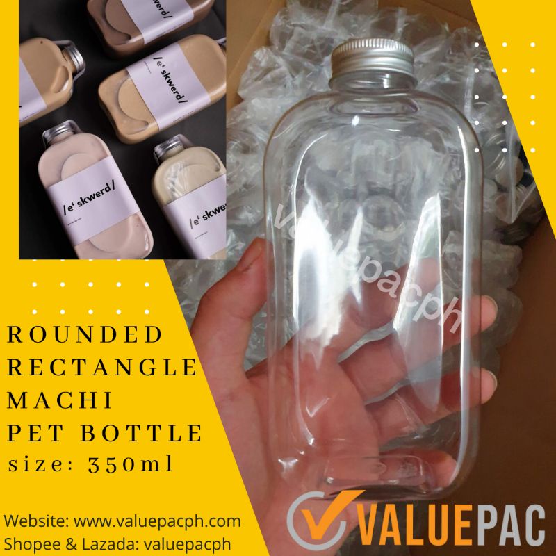 100pcs Rounded Rectangle / Machi Bottle / Jay Chou PET Bottle Unique ...
