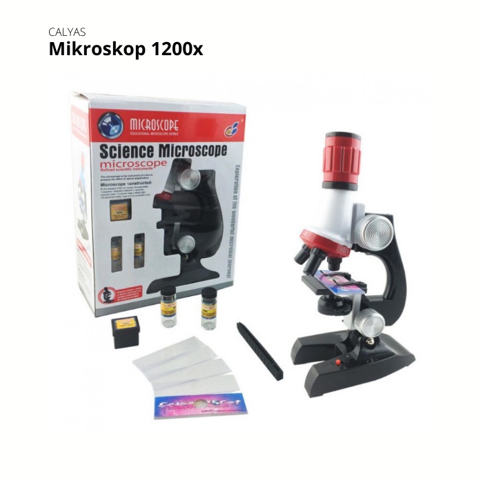 Educational Microscope Science Microscope 1200x Magnification | Shopee ...