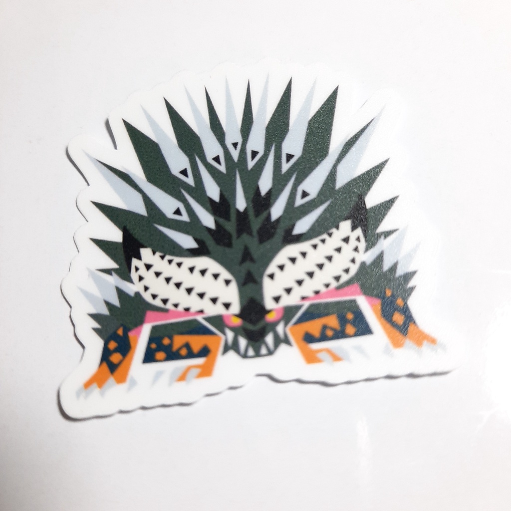 Monster Hunter World Stickers (Elder Dragons/Collab Monsters) | Shopee ...