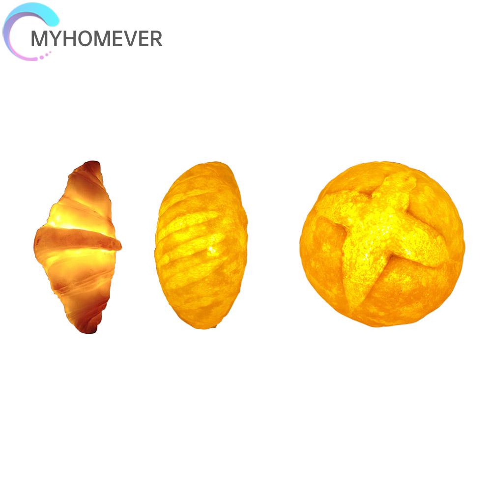 MYHOMEVER Croissant Shaped Bread Light Cake Store Simulation Croissant ...