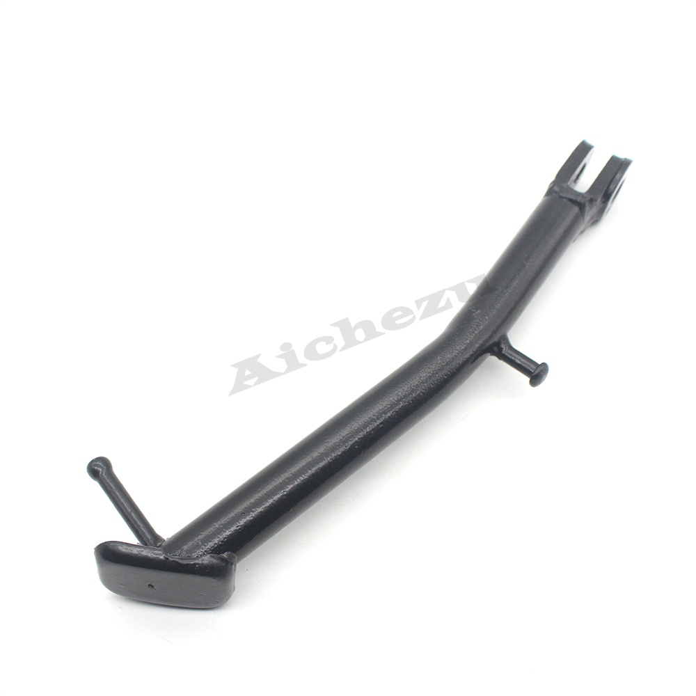 Motorcycle Side Stop Kickstand Foot Kick Stand Support Pillar & Wire ...