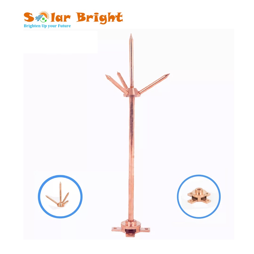 Lightning Arrester Lightning Protection System Surge Protection Copper ...