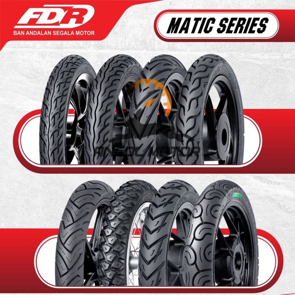 Fdr 90/80-14 Sport XR EVO Genzi MP76 EVO Zevo MP27 Matic Tubeless Tires Front Rear Universal ...