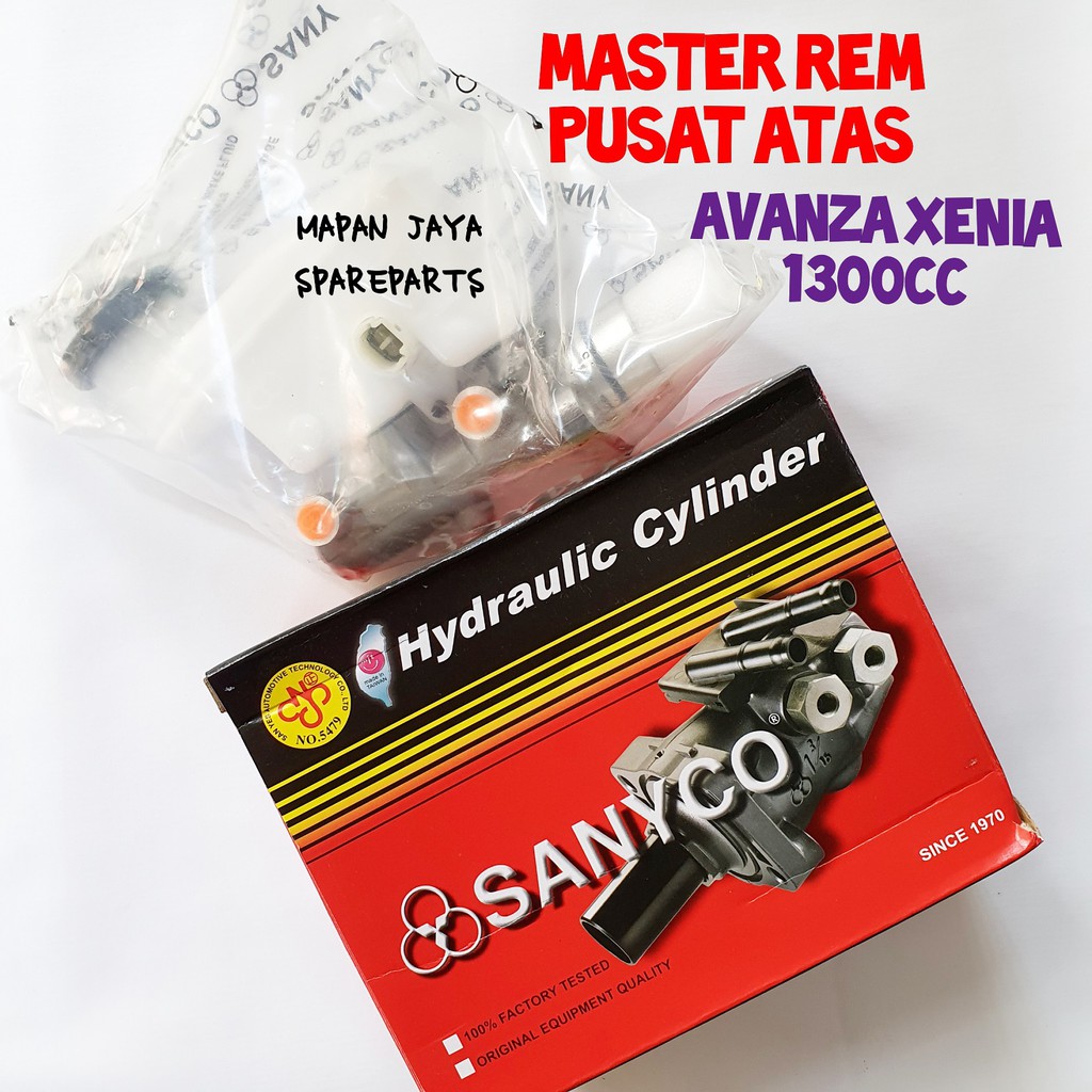 Top CENTER BRAKE MASTER FOR AVANZA XENIA 1300 SANYCO BM ASSY | Shopee ...