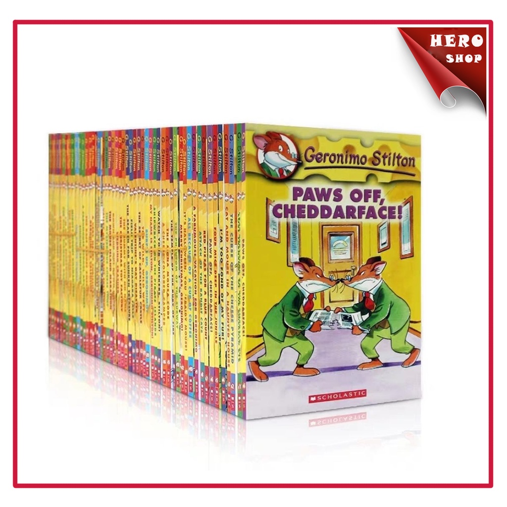 Geronimo Stilton Series Complete Collection 1-70 comic story books for ...