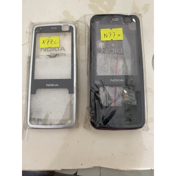 Nokia N77 case (front, back cover) or with bones (broken glass ...