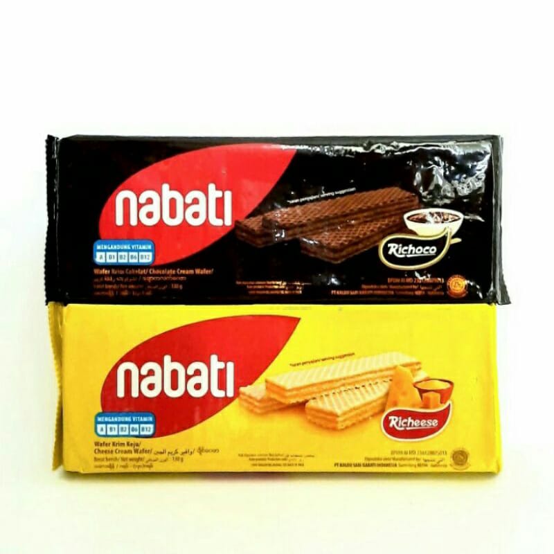 Nabati WAFER CHEESE / NABATI WAFER CHOCOLATE / RICHEESE / RICHOCO 130gr | Shopee Philippines
