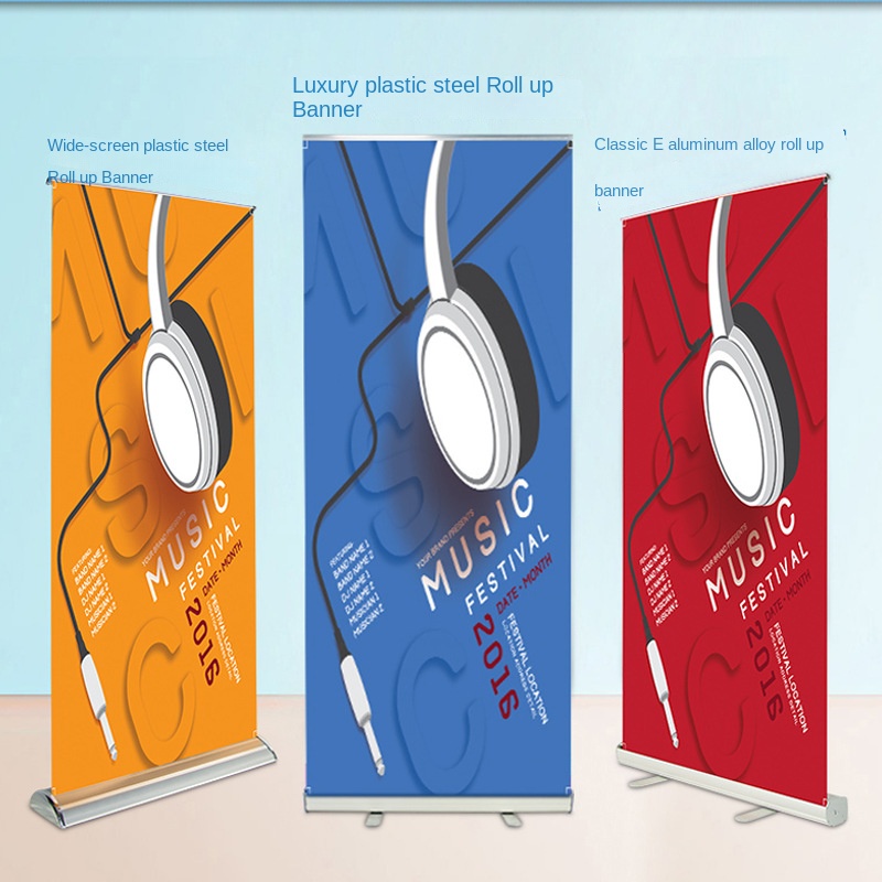 Banner Easel Triangle Banner l X Banner l Roll Up Banner l Stand ...