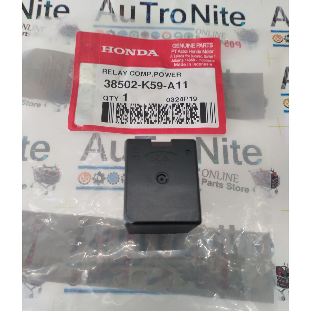 COMP POWER charging RELAY 5 Pin 38502-K59-A11 Original Honda Air Blade ...