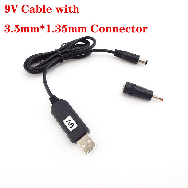 USB 5V to DC 5V 9V 12V 3.5mm Power Boost Line Step UP Module Connector ...