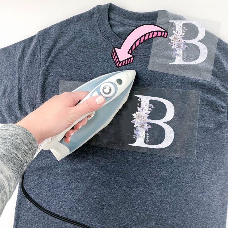 Iron on Sticker/heat Transfer/diy/sticker for T-shirt Dresses Bags ...