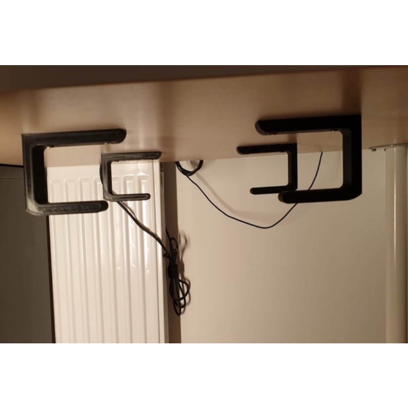 Heavy duty Under Desk Laptop Holder, Under Table Laptop/Mini computer ...