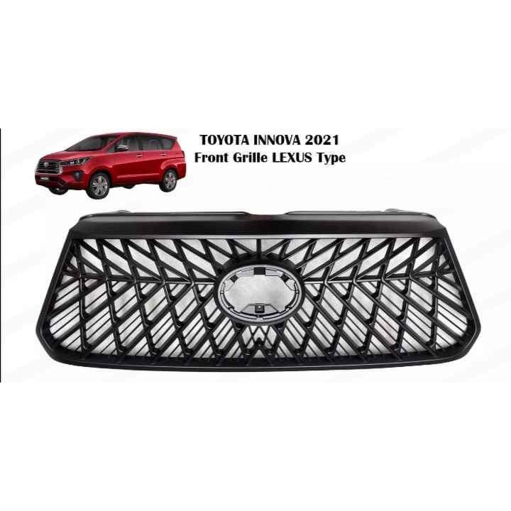 GRILL TOYOTA INNOVA 2016-2022 LEXUS TYPE BLACK | Shopee Philippines