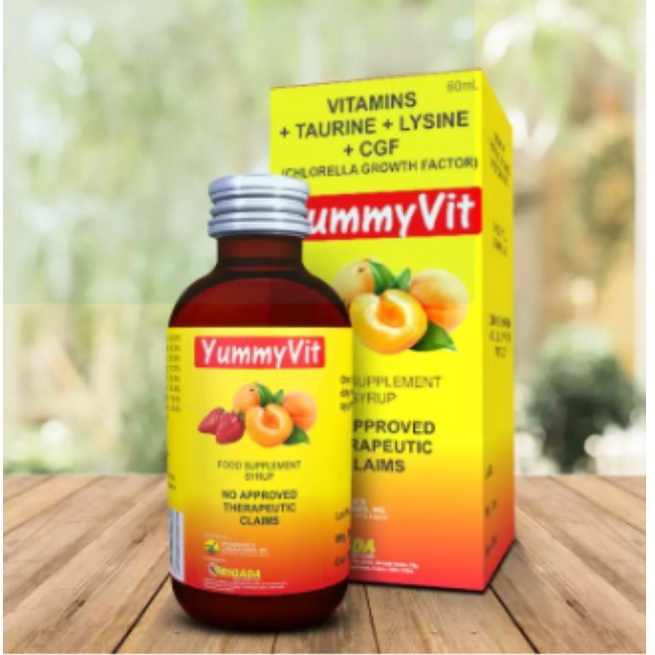 Yummy Vit 60 ml Syrup | Shopee Philippines