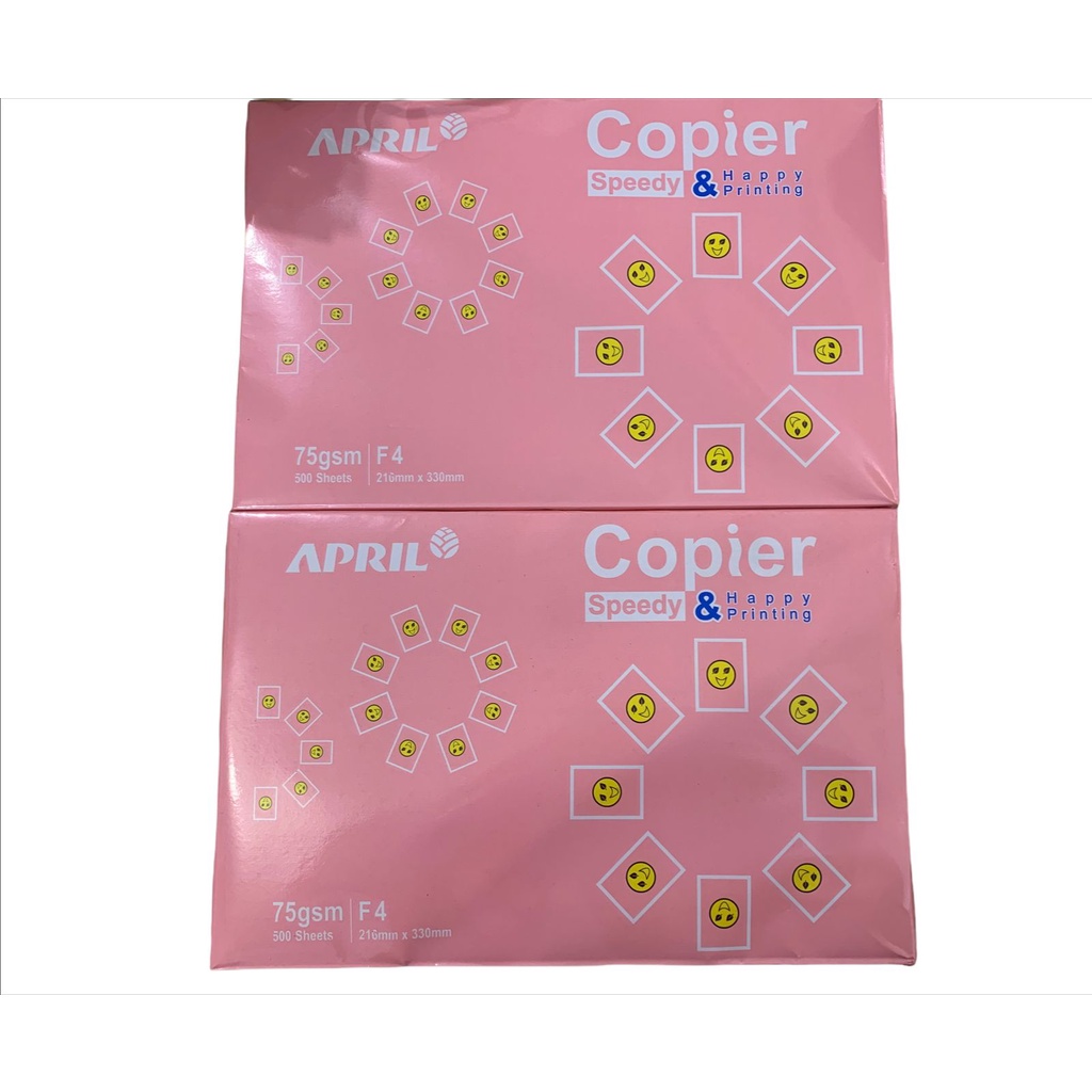 Hvs copier f4 Paper 1 Ream 75 gsm (216Mm x 330mm) 500 sheets | Shopee ...