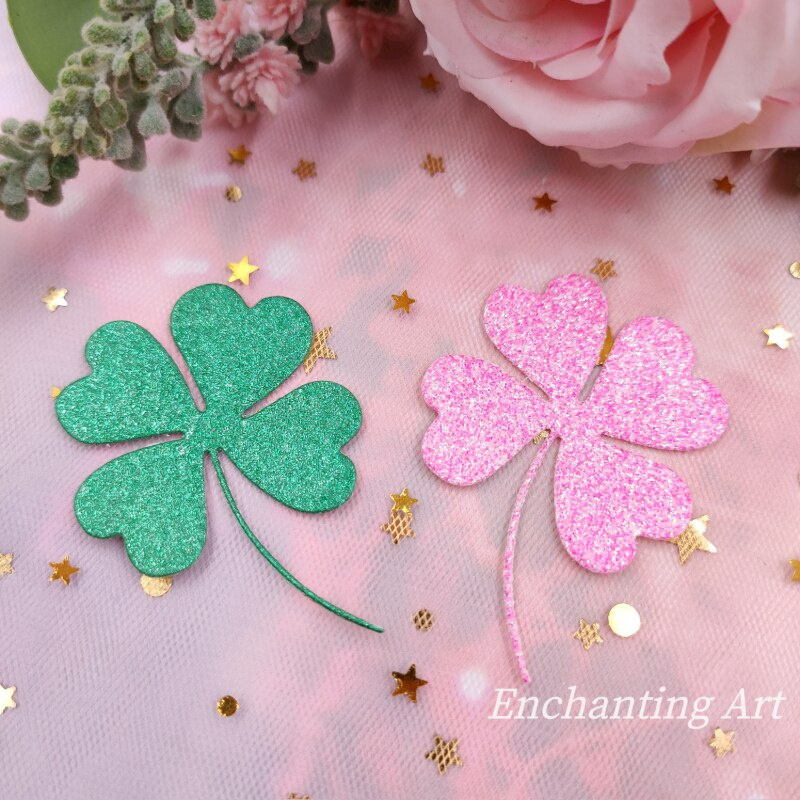 DIY Four Leaf Clover Decoration Metal Cutting Dies Crafts Stencil for ...