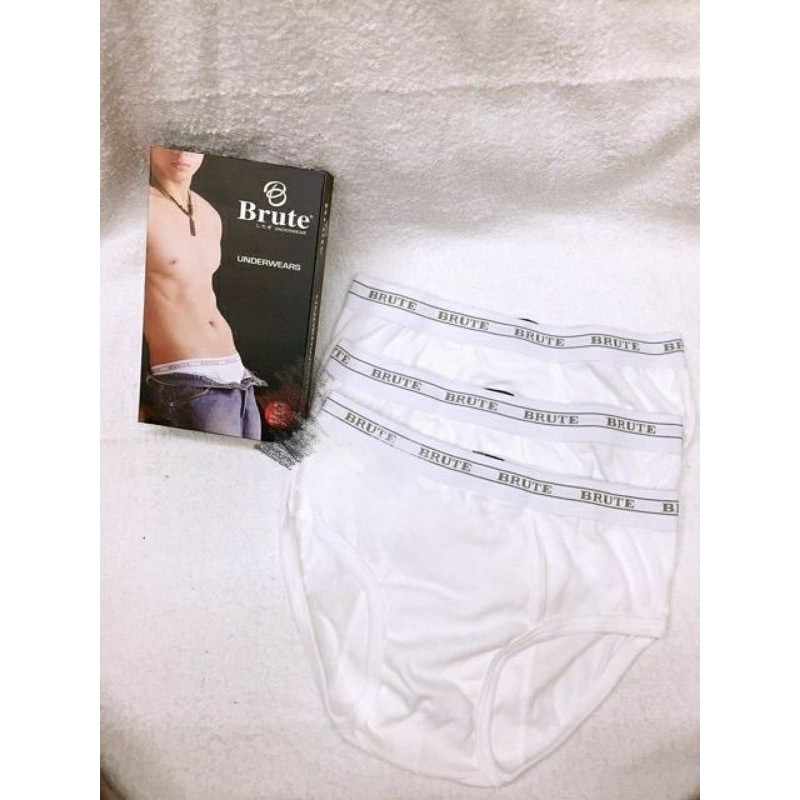 Brute Original adult 3in1 men's brief underwear | Shopee Philippines