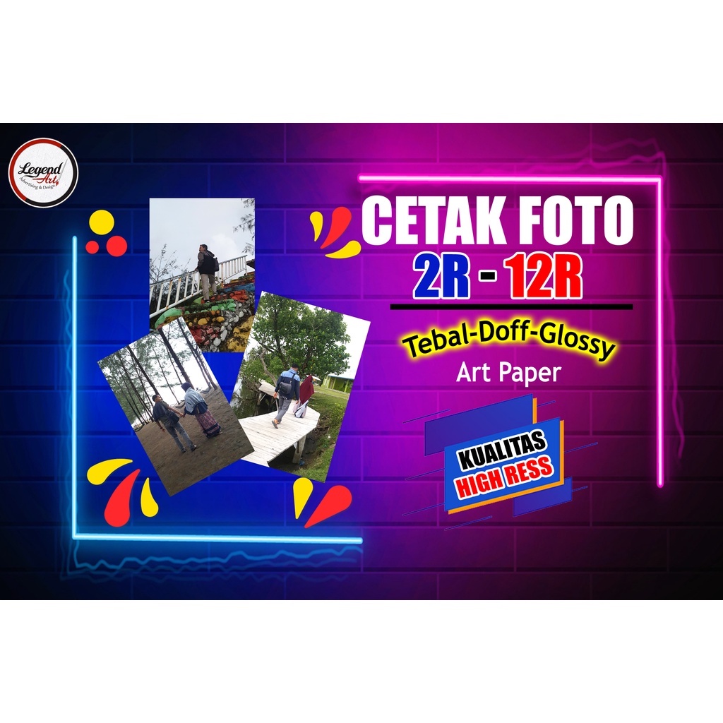 Print Photos of Various Sizes 3R to 12R - Glossy Art Paper | Shopee ...