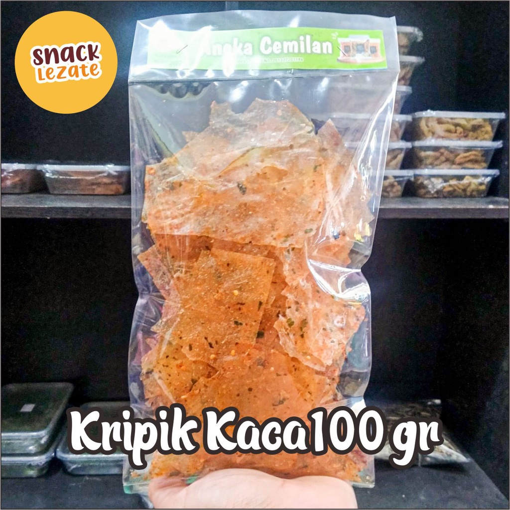 Sedap Snack - Spicy Glass Chips 100gr / Orange Leaf Glass Chips Spicy ...