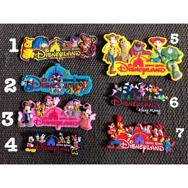 Hongkong disneyland souvenir ref magnet | Shopee Philippines