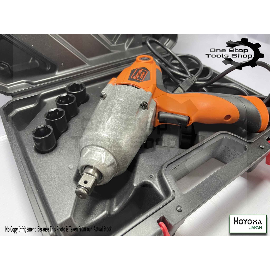 ONE STOP TOOL SHOP Original Hoyoma Japan Electric Wrench 900w PTIW2410 ...