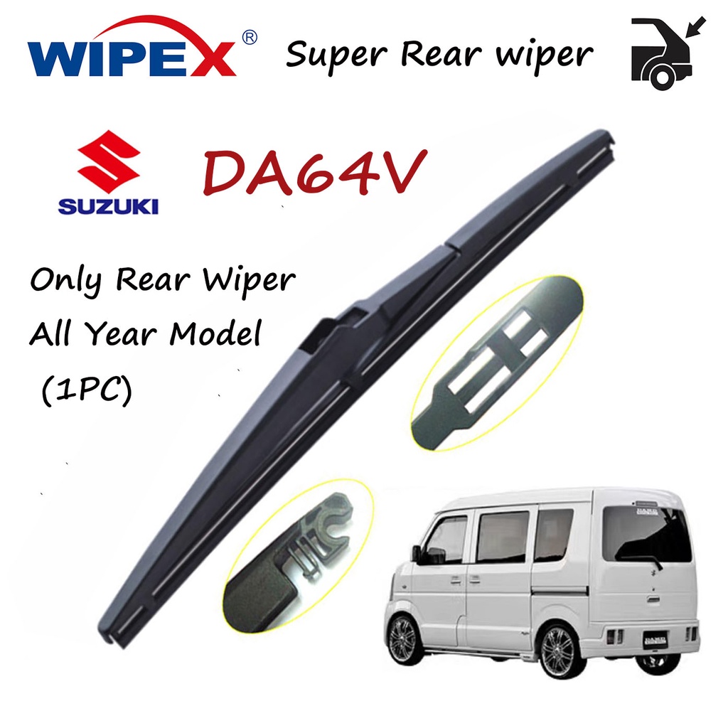 (Original)Suzuki DA64V/DA64W Rear Wiper Blade 14" pc JAPAN Quality for ...
