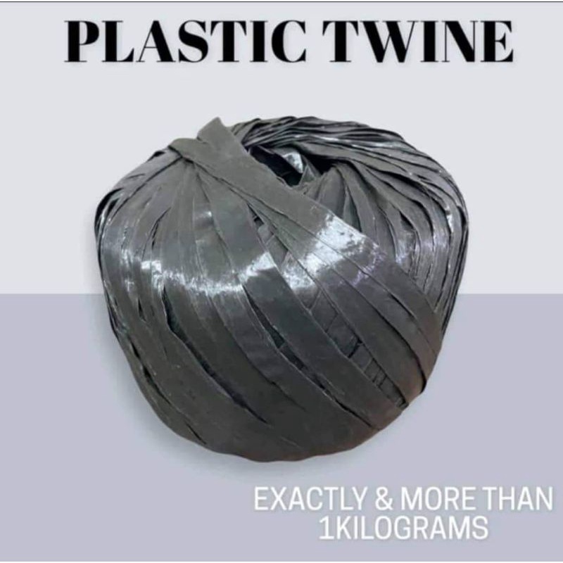 PLASTIC TWINE (Black ) (1 kilo) SOLD PER PC | Shopee Philippines