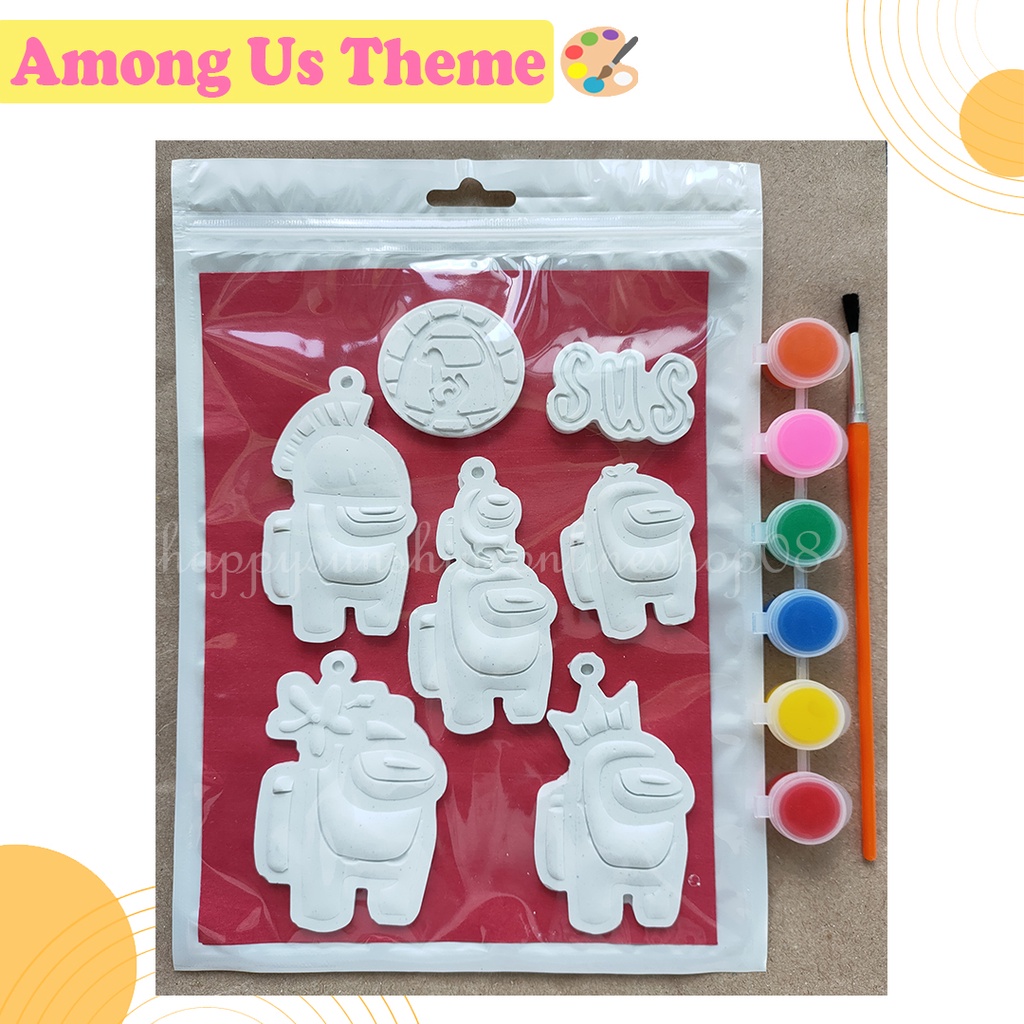 Happysunshine Among Us Theme - Painting Kits I Poster Colors I Arts and ...