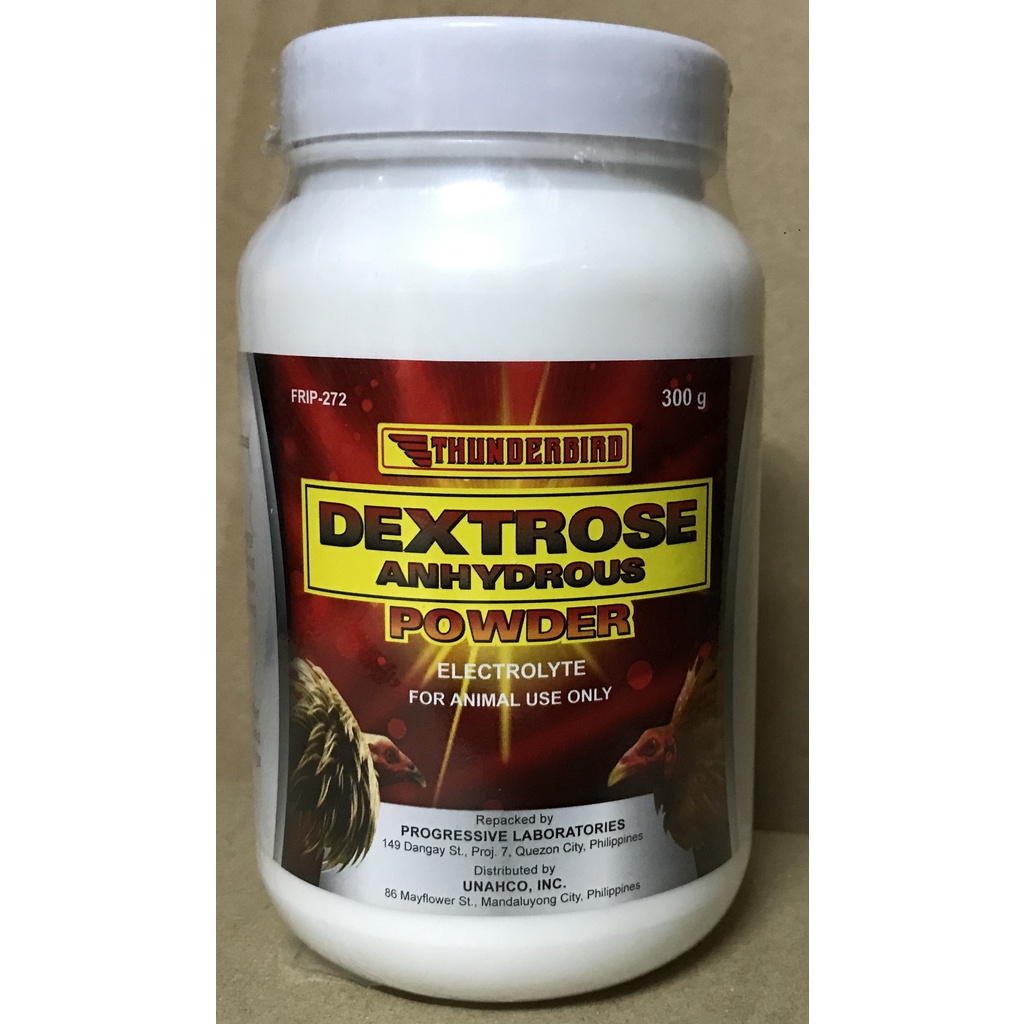 DEXTROSE POWDER 300G (THUNDERBIRD) | Shopee Philippines