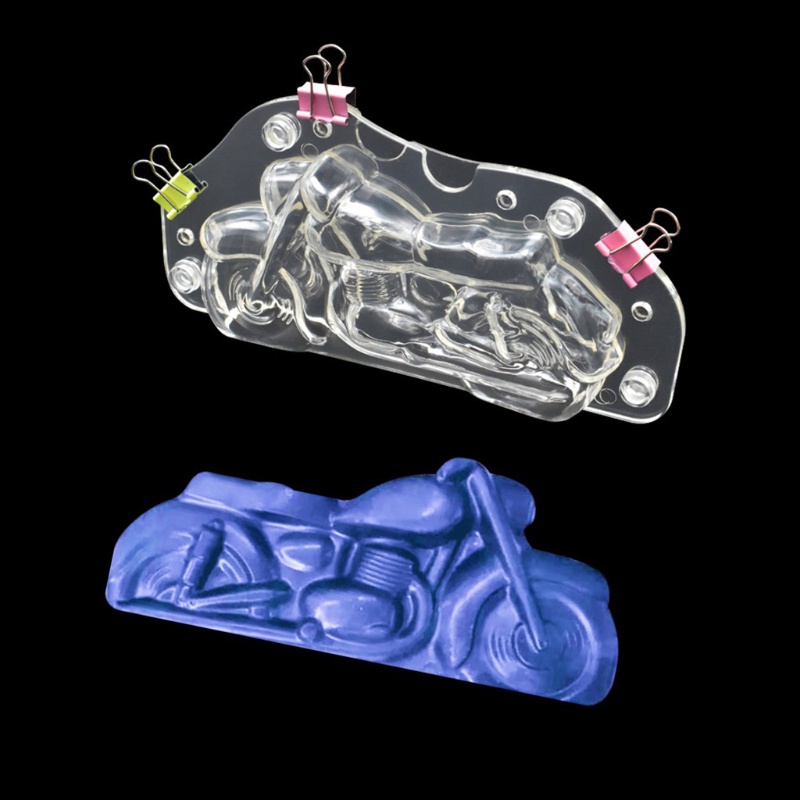 JJ* Chocolate 3D Mold for Cake Topper Decorating Ice Cream Molding Make ...