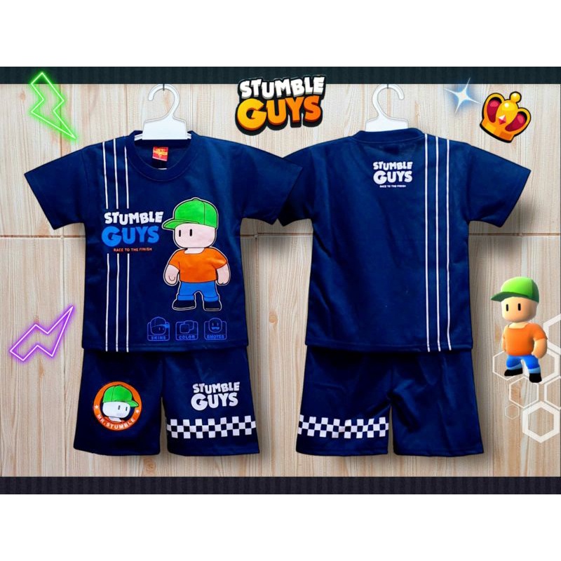 Stumble GUYS GAME Kids Suits For Ages 1-10 Years | Shopee Philippines