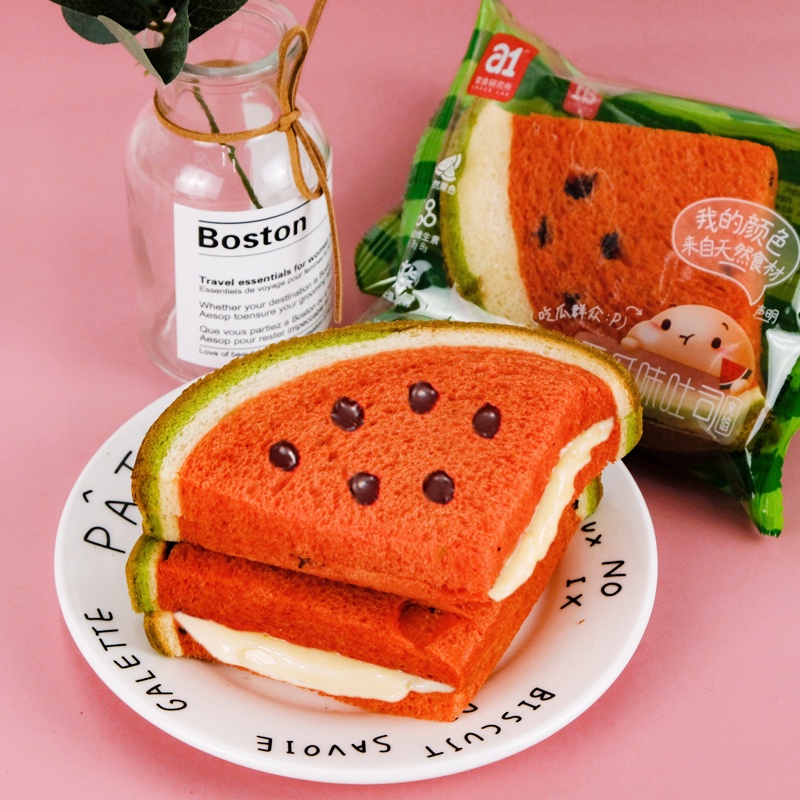 A1 Watermelon Sandwich Toast Bread 1pc | Shopee Philippines