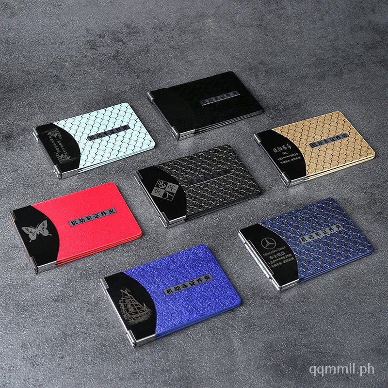 Driving License Leather Case Driving License Case Two-in-One Men's ...