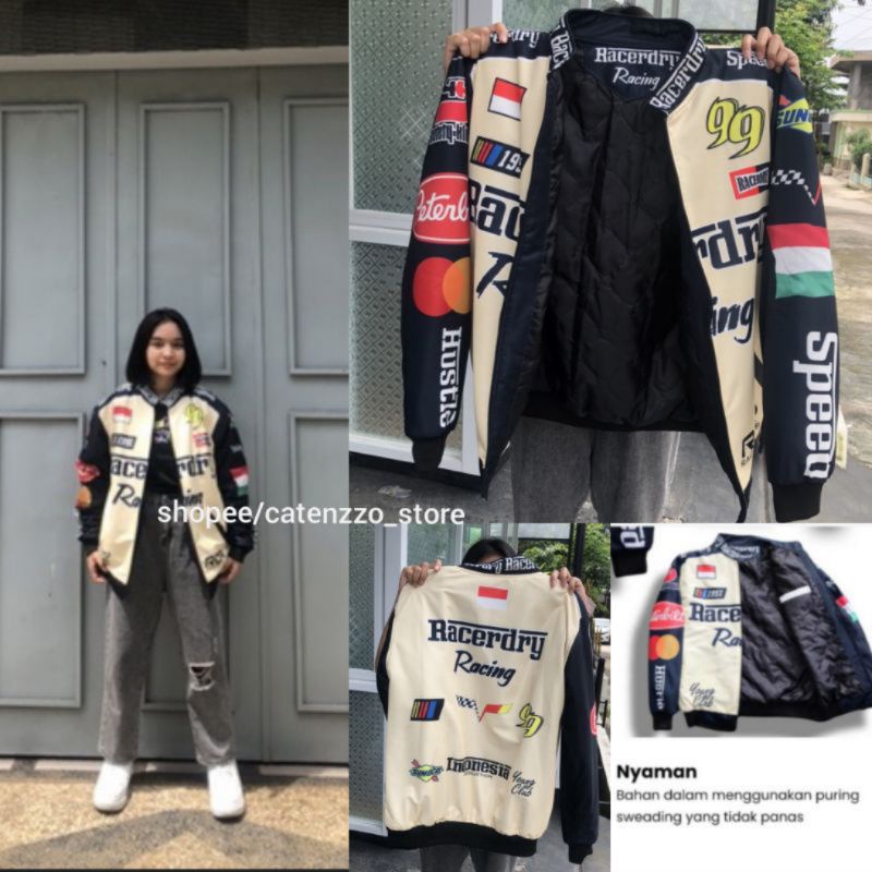 Varsity JACKET NASCAR CHASE AUTHENTIC- JACKET Motorcycle - JACKET ...