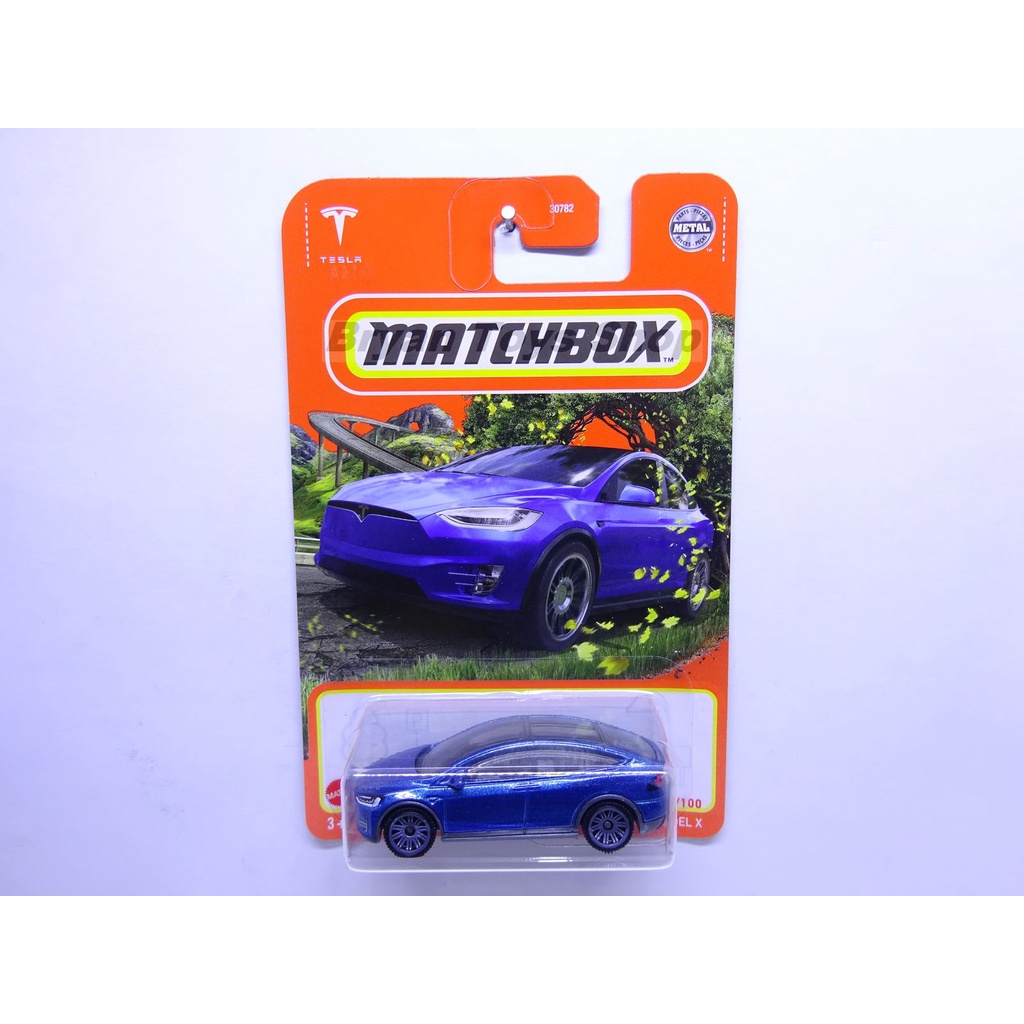 Matchbox Tesla Model X Blue | Shopee Philippines
