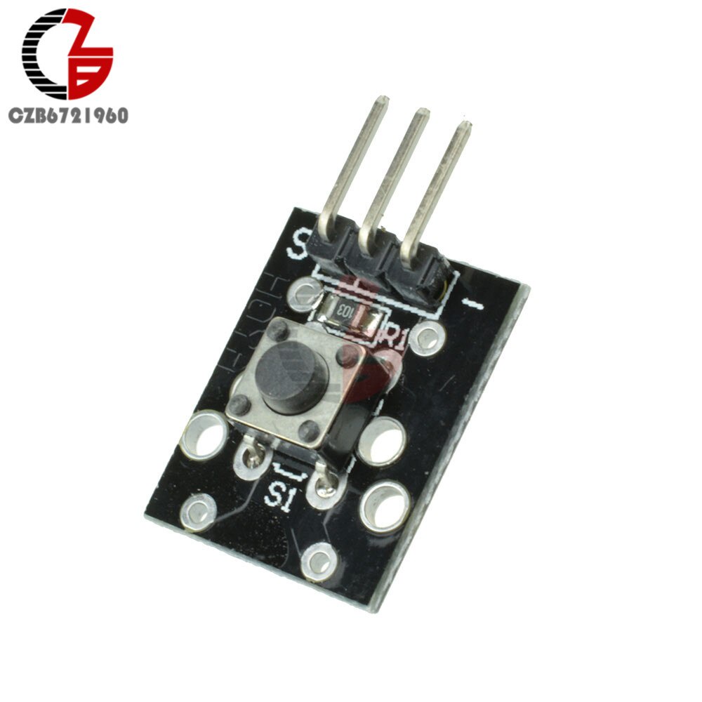 Preorder New KY-004 Key Switch Module For Arduino AVR PIC MEGA2560 Breadboard | Shopee Philippines