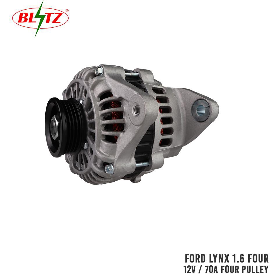 FORD LYNX 1.6 12V 70A FOUR PULLEY BLITZ ALTERNATOR ASSEMBLY ONE-STOP ...