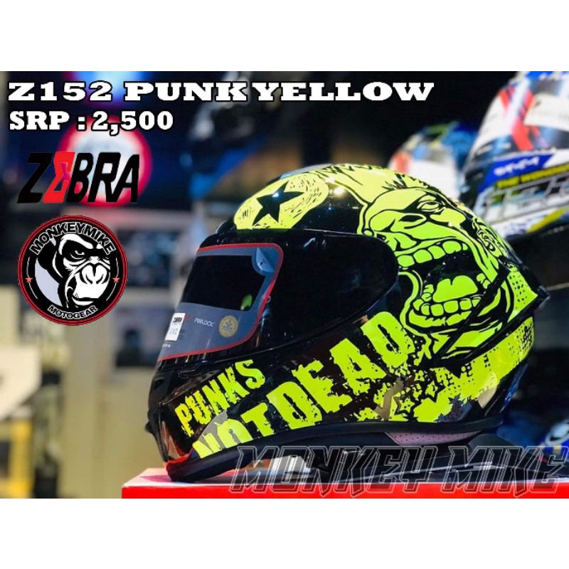 ZEBRA 152 PUNK ( FULL FACE) | Shopee Philippines