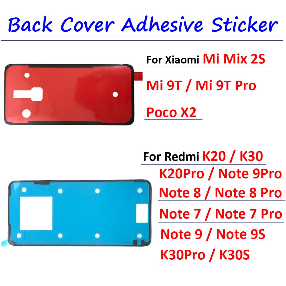 Adhesive Sticker Back Housing Battery Cover Glue Tape For Xiaomi Mi 9 ...