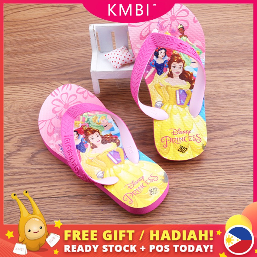 KMBI girls princess Cartoon Slippers for kids girls | Shopee Philippines
